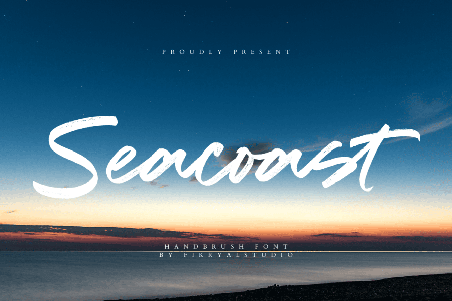 Seacoast Font · 1001 Fonts