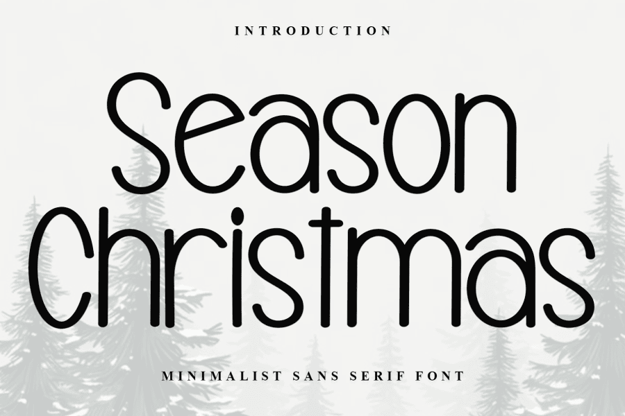 Season Holiday Font · 1001 Fonts