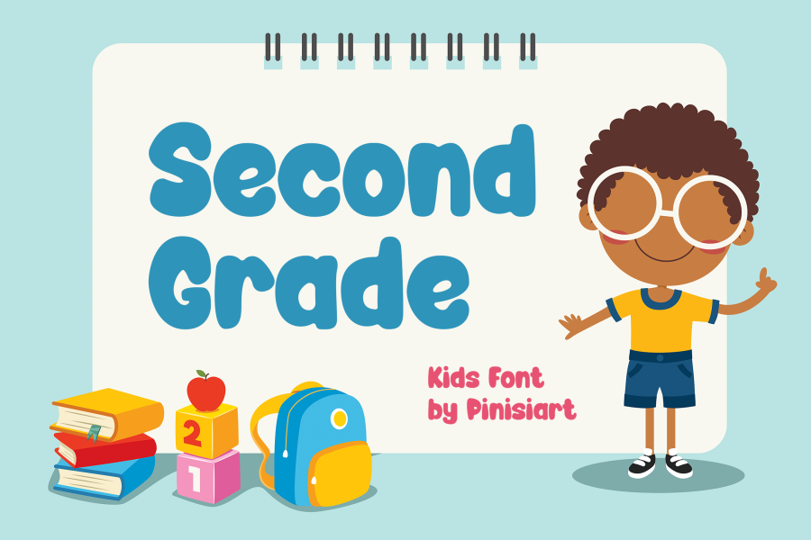 Second-Grade Font · 1001 Fonts