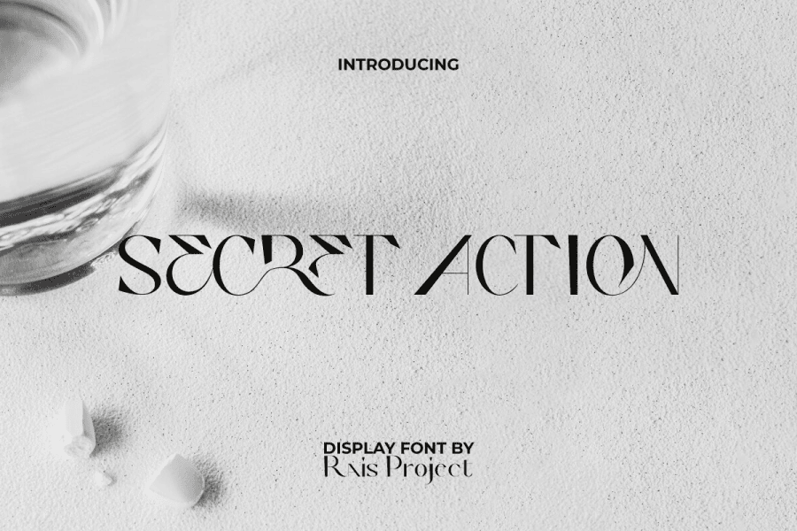 Secret Action Demo Font · 1001 Fonts