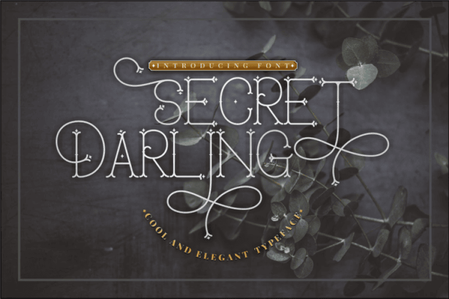 Secret Darling Font · 1001 Fonts