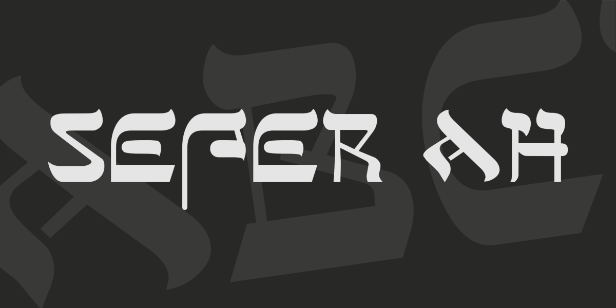 16 Free Jewish Fonts · 1001 Fonts