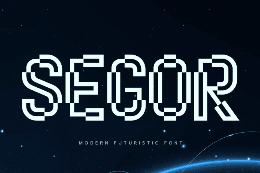 Segor Font · 1001 Fonts