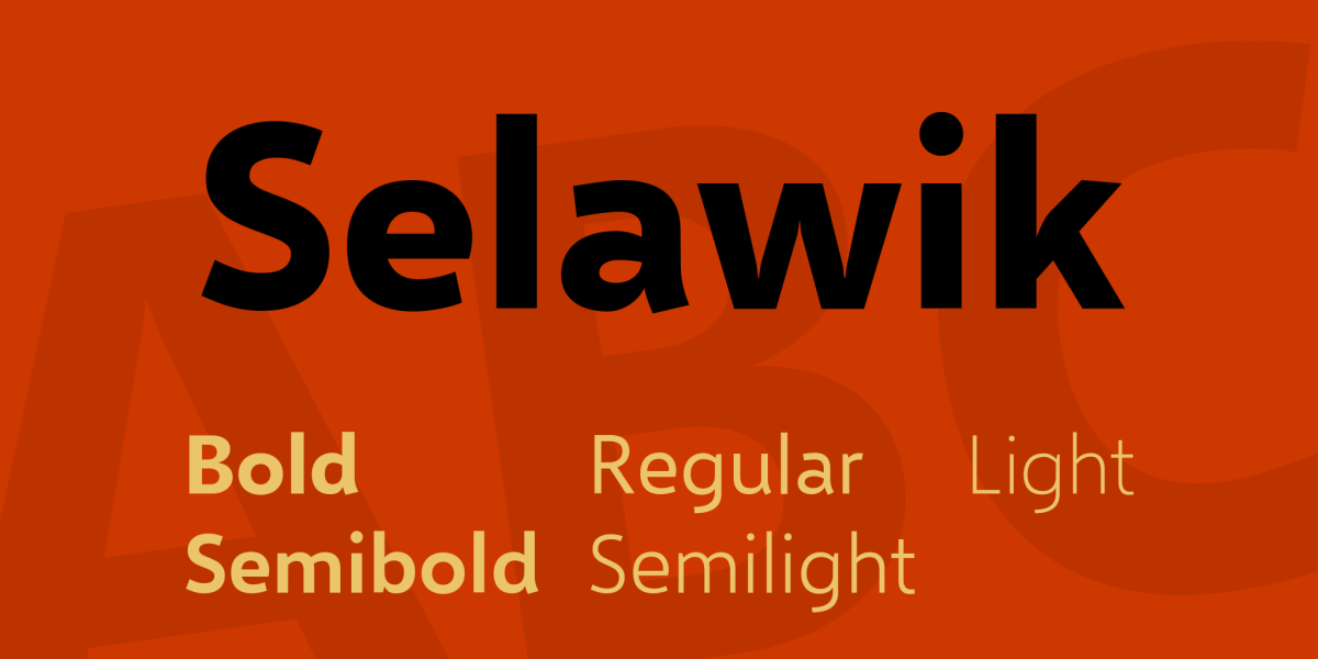 Selawik Font Family · 1001 Fonts