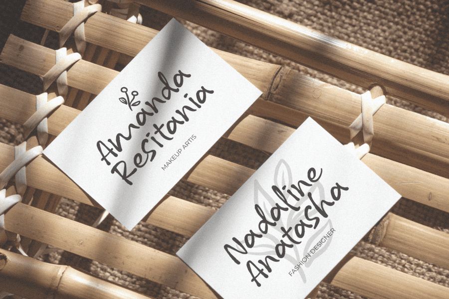 Self Written Demo Font · 1001 Fonts