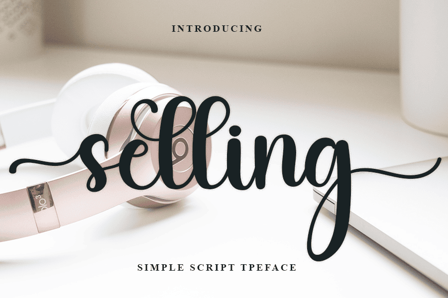 Selling Font · 1001 Fonts