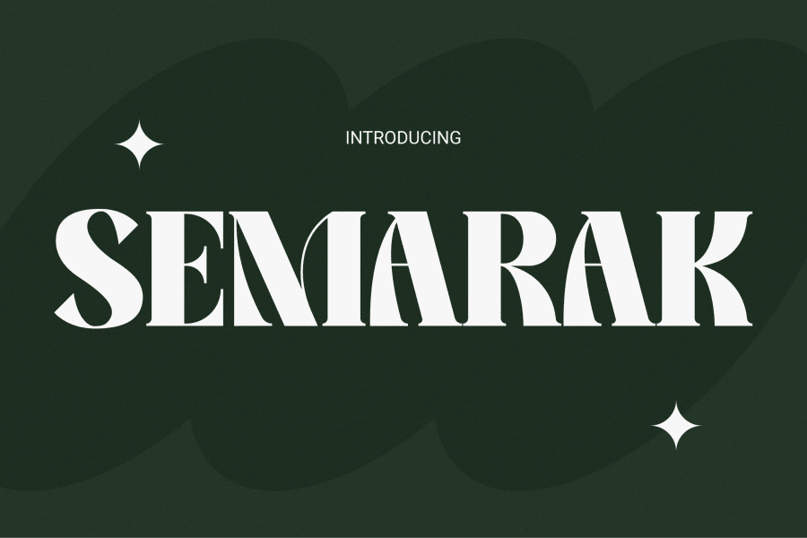 Semarak Font · 1001 Fonts