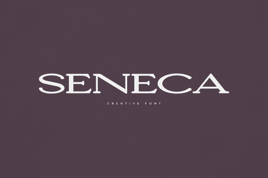 Seneca Font · 1001 Fonts