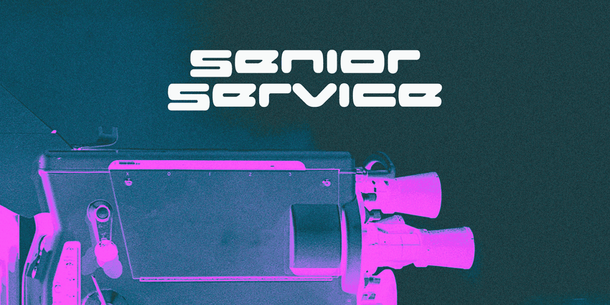 Senior Service Font · 1001 Fonts