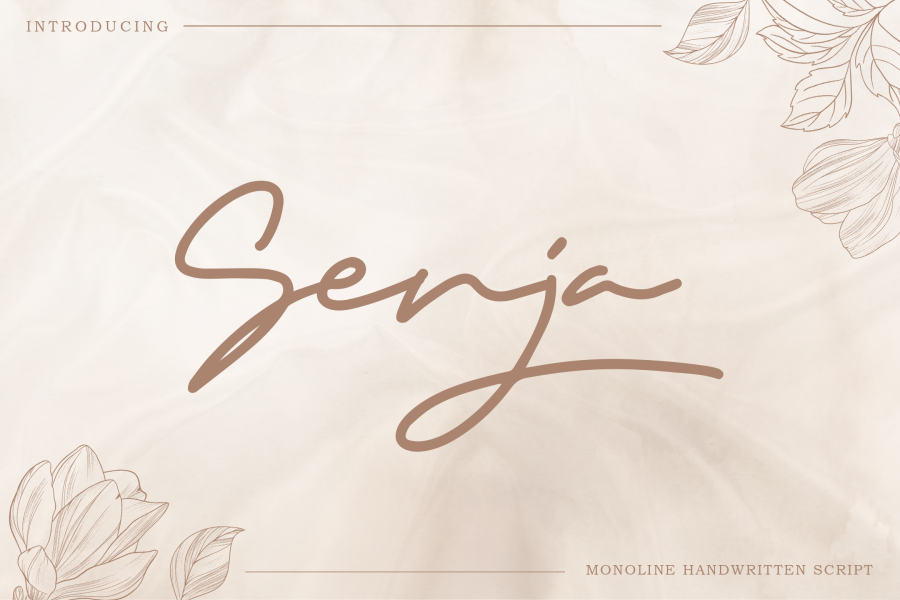 Senja Free Trial Font · 1001 Fonts