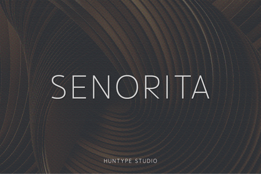 Senorita Font · 1001 Fonts