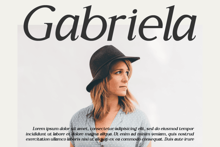 Seraphina Font Family · 1001 Fonts