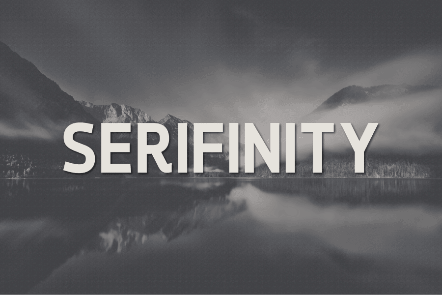 Serifinity Font · 1001 Fonts