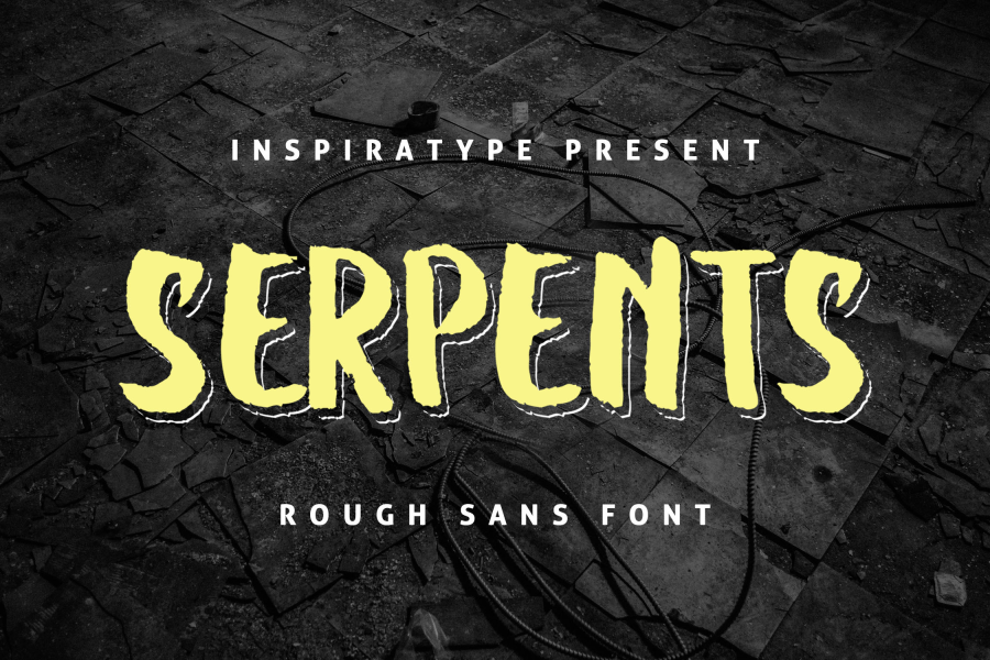 SERPENTS FREE Font · 1001 Fonts