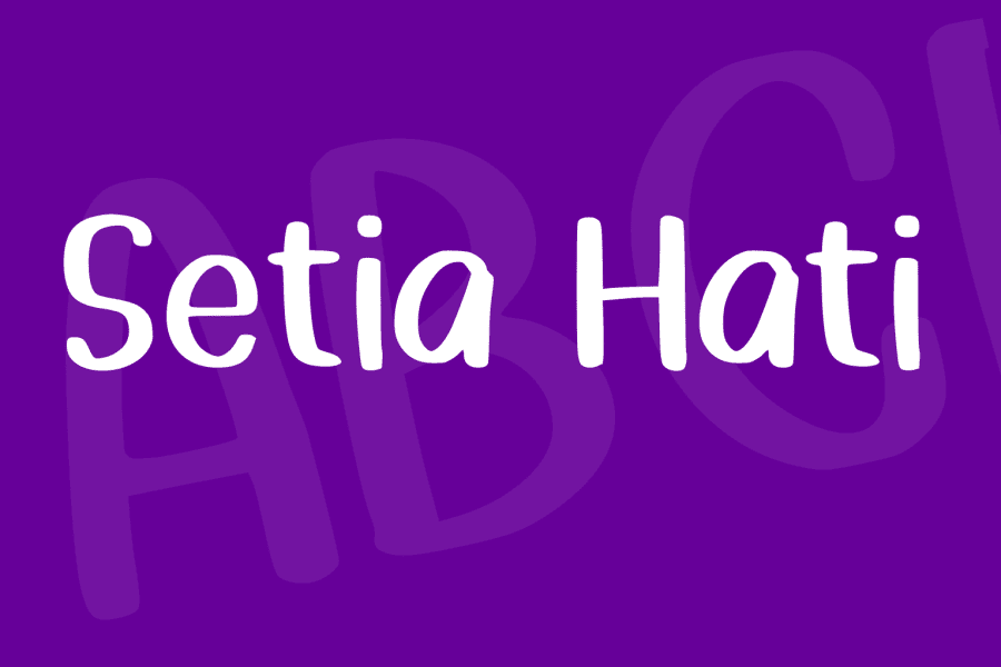 Setia Hati Font · 1001 Fonts