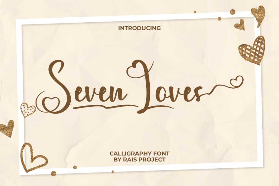 Seven Loves Demo Font · 1001 Fonts