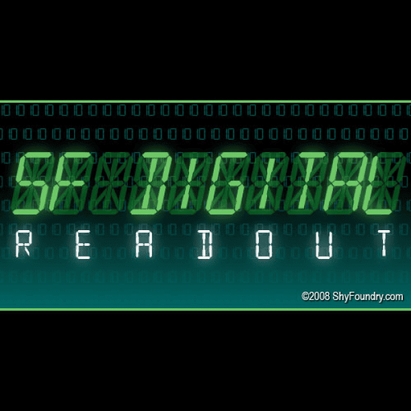 SF Digital Readout Font Family · 1001 Fonts