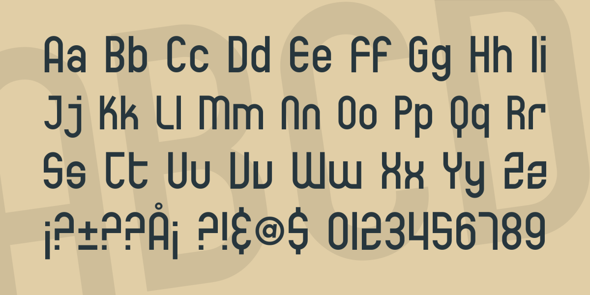 Eccentric Font