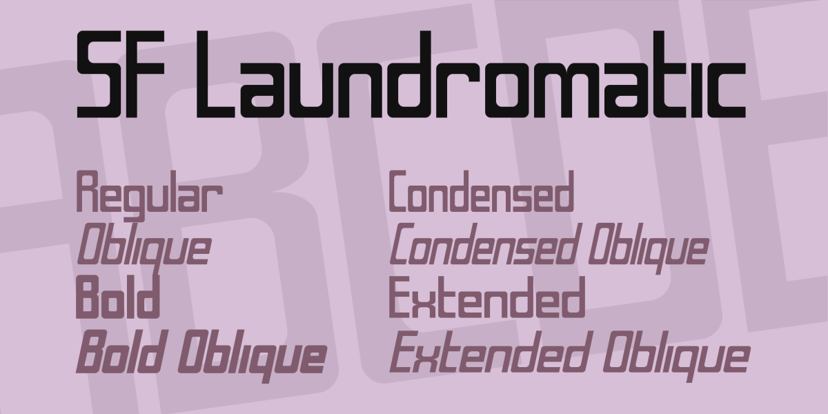 2 Free Narrow, Rounded, Square Fonts · 1001 Fonts