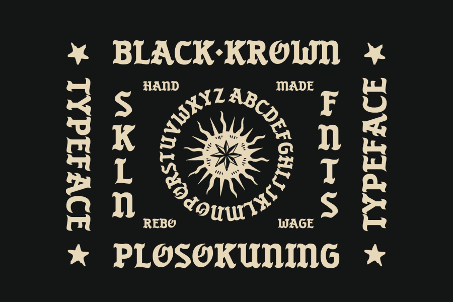 1 Free Ink, Old School Font · 1001 Fonts