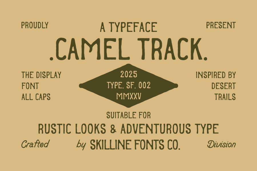 SFC Camel Track Font · 1001 Fonts