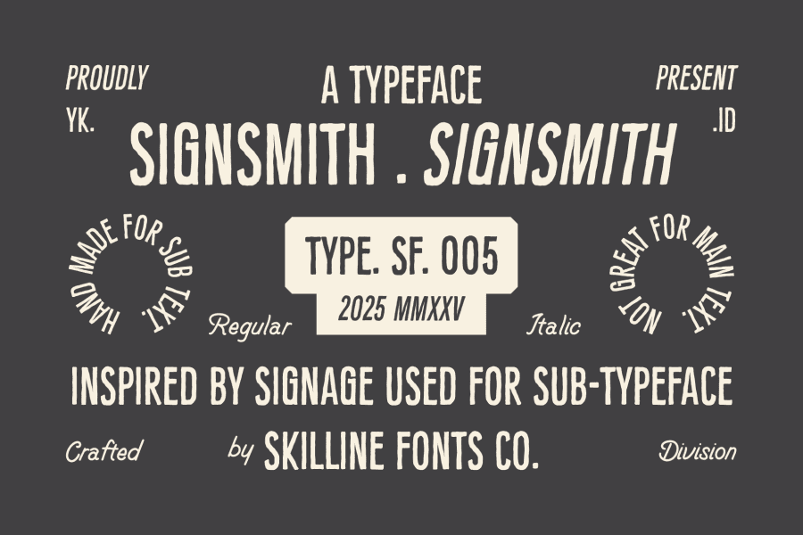4 Free Artisanal, Poster Fonts · 1001 Fonts