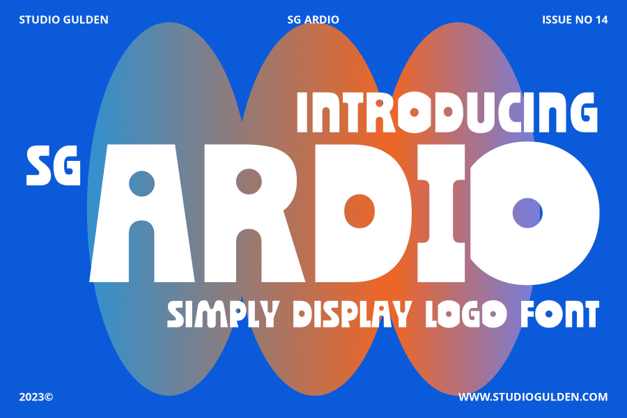 SG Ardio Font Family · 1001 Fonts