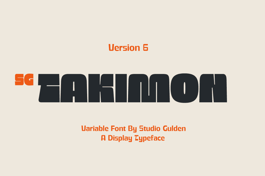 SG Takimon Font Family · 1001 Fonts