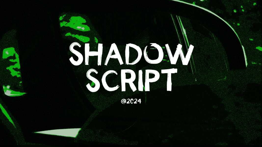 Shadow Script Font · 1001 Fonts