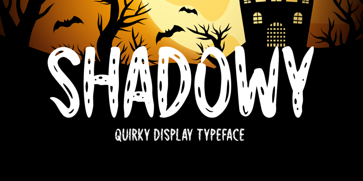 Shadowy Font · 1001 Fonts