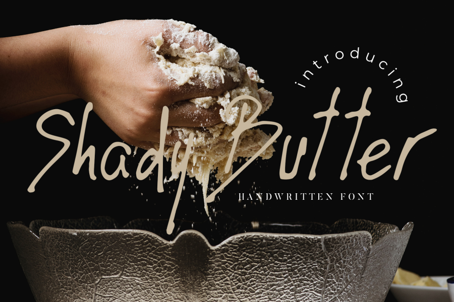 Shady Butter Font · 1001 Fonts