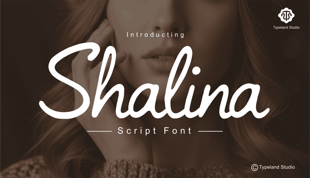 Shalina Font · 1001 Fonts