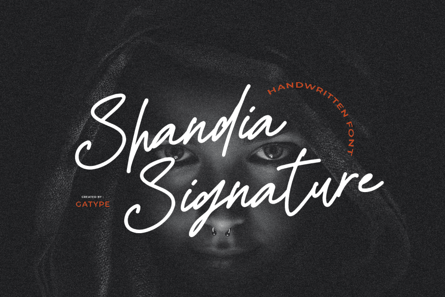 Shandia Signature Font · 1001 Fonts