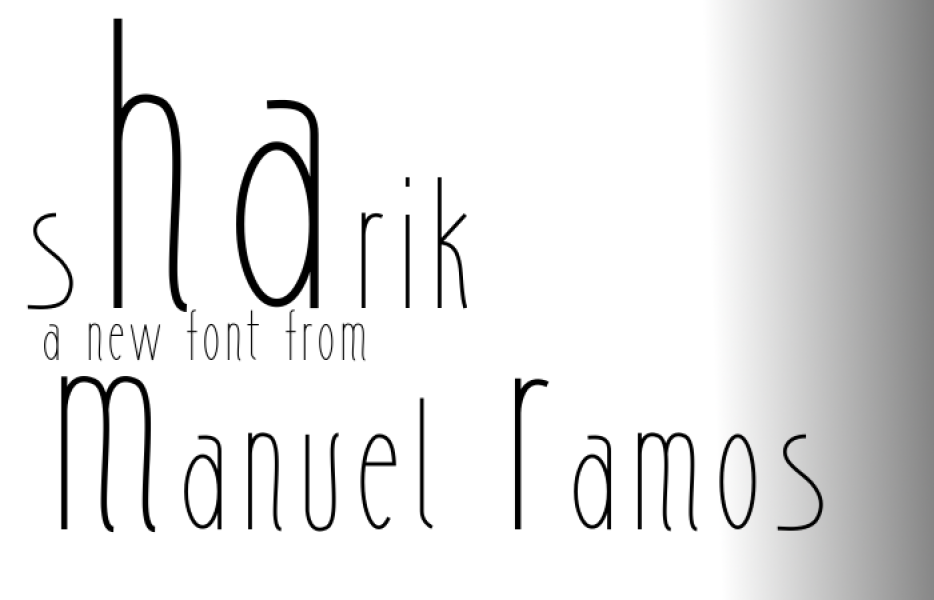 sharik Font · 1001 Fonts