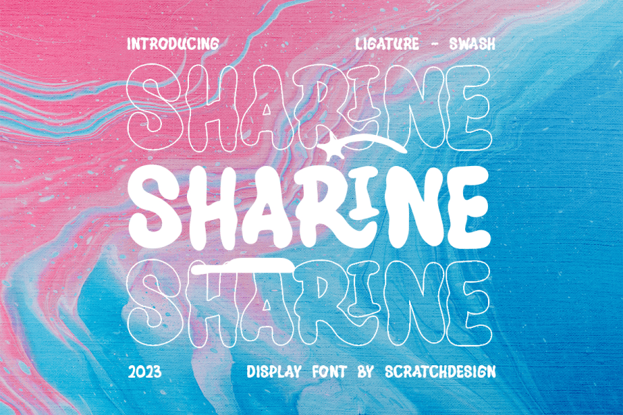 Sharine - DEMO Font · 1001 Fonts