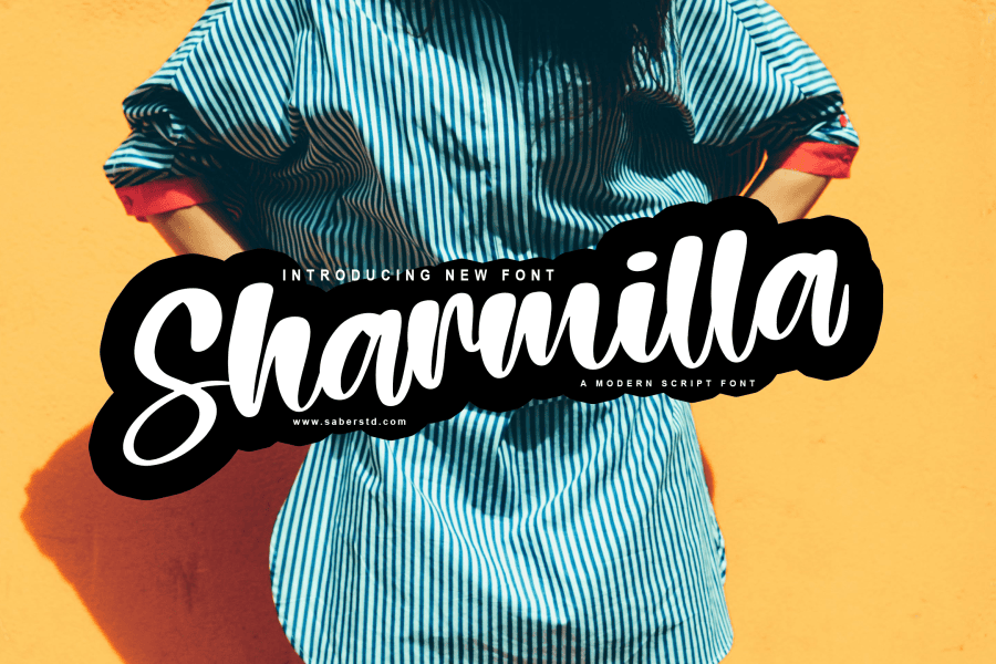Sharmilla Font · 1001 Fonts