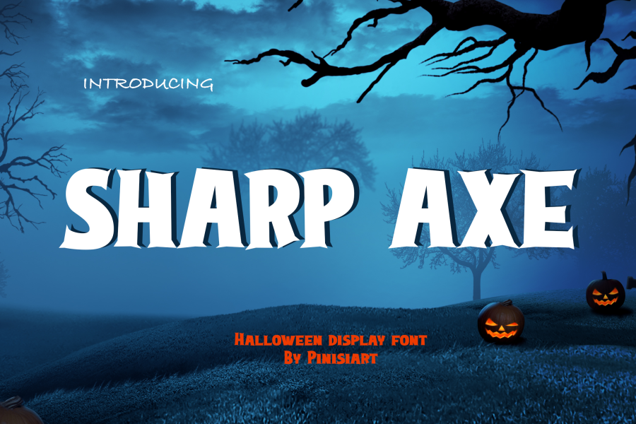 Sharp Axe Font · 1001 Fonts