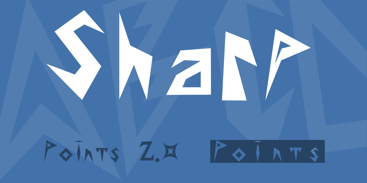 Sharp Font Family · 1001 Fonts