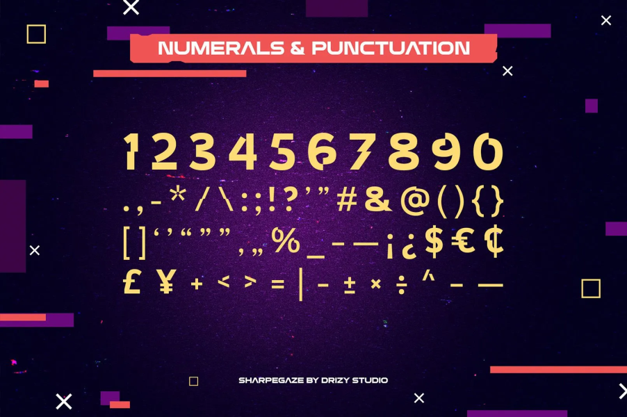 Sharpegaze Font · 1001 Fonts