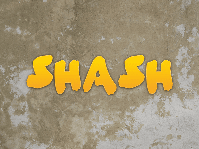 shash Font · 1001 Fonts