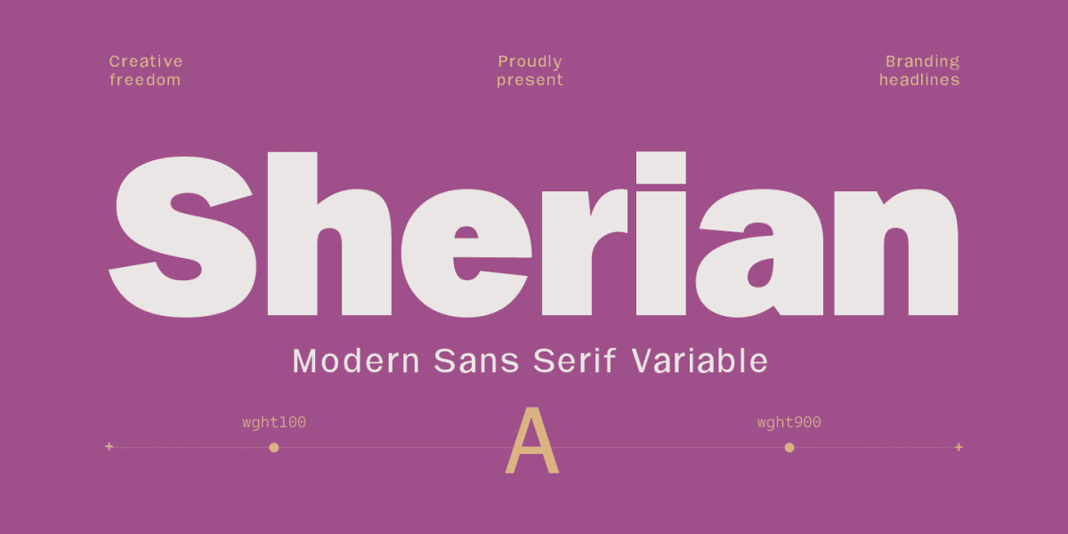 Sherian Font Family · 1001 Fonts