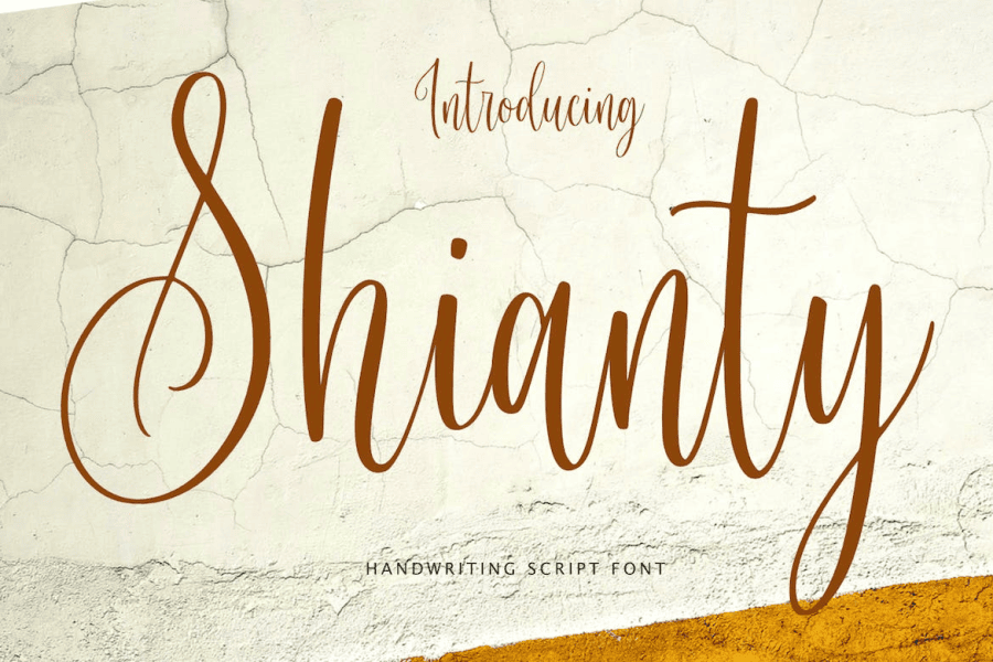 Shianty Font · 1001 Fonts