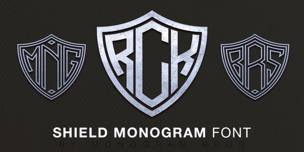 Shield Monogram Font · 1001 Fonts
