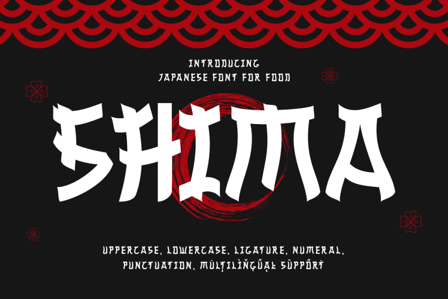 SHIMA Font · 1001 Fonts