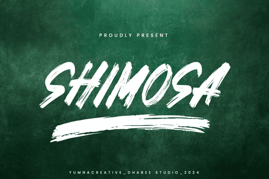 Shimosa Font · 1001 Fonts