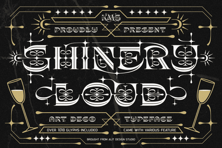 2 Free Cinema, Elegant, Retro Fonts · 1001 Fonts