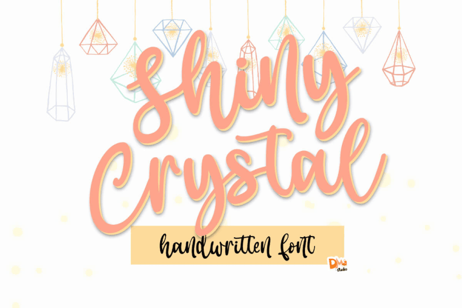 Shiny Crystal Font · 1001 Fonts