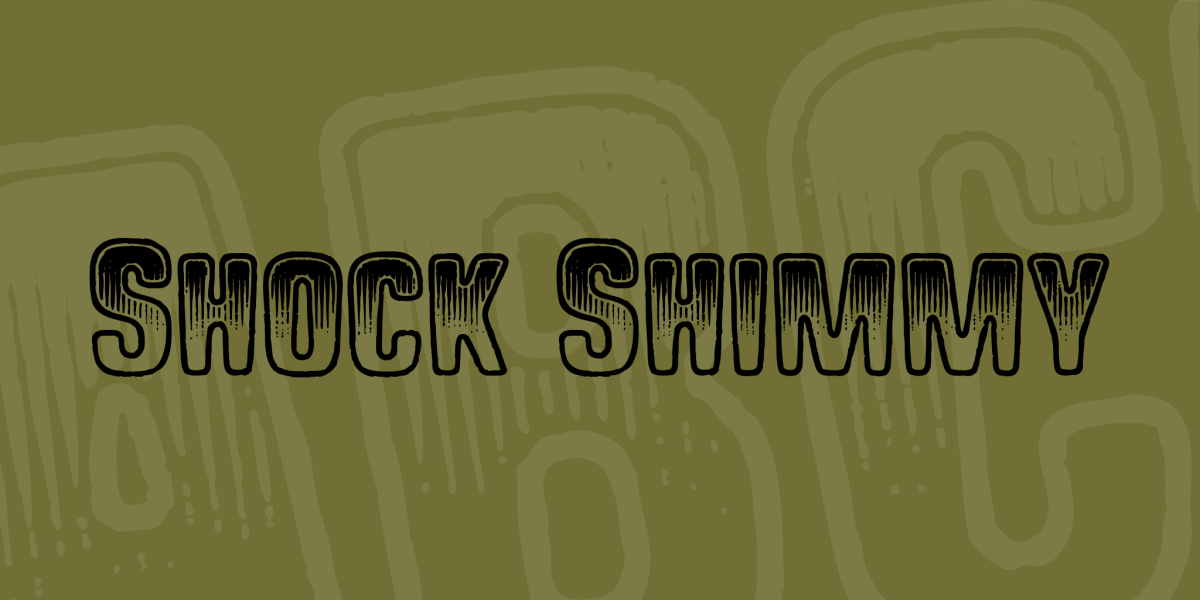Shock Shimmy Font · 1001 Fonts