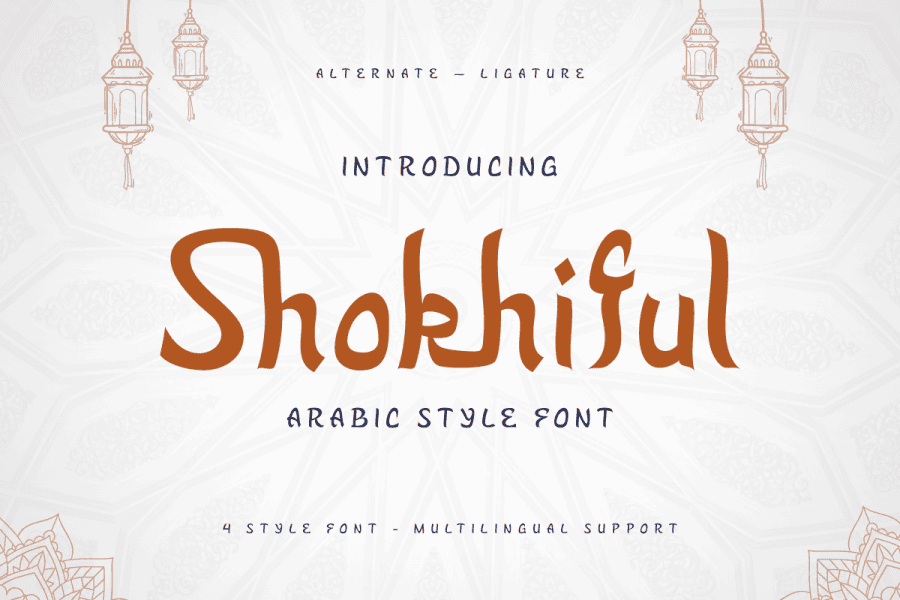 1 Free Arabic, Mixed Case, Royal Font · 1001 Fonts