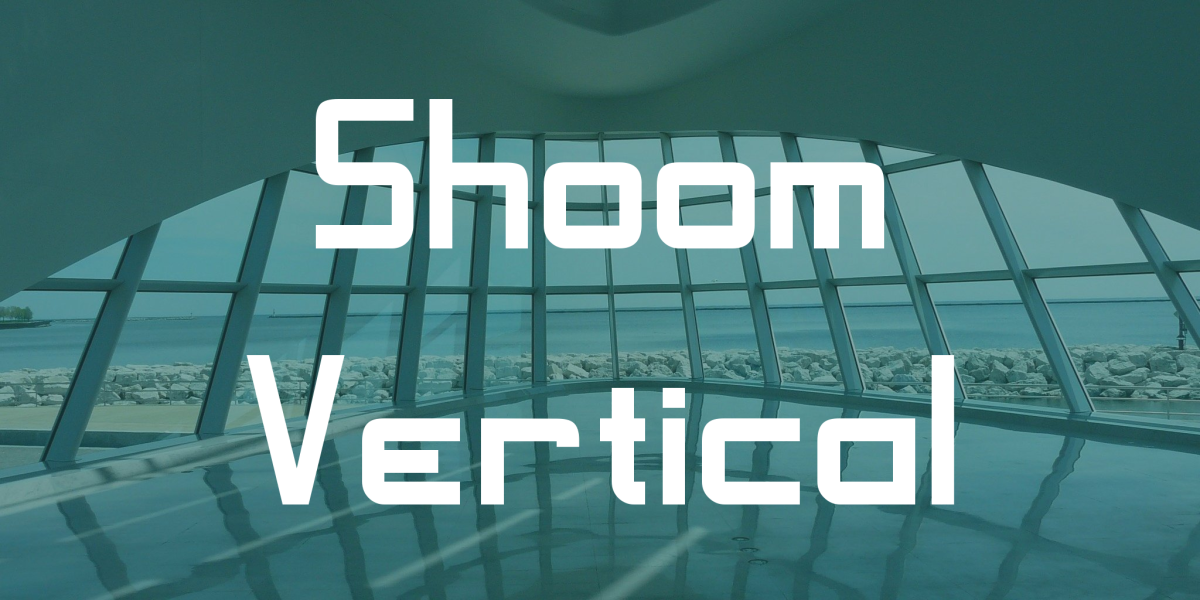 Shoom Vertical Font · 1001 Fonts